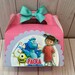 Monster Inc Favor Box Monsters Inc Boxmonsters Inc - Etsy