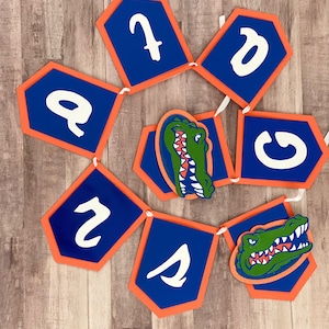 Florida Gators, Florida Gators Banner, Gators Banner, UF Garland ...