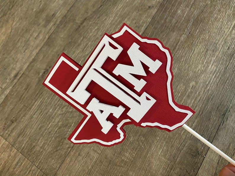 Texas Toppertexas Cake Texas Universitytexas - Etsy