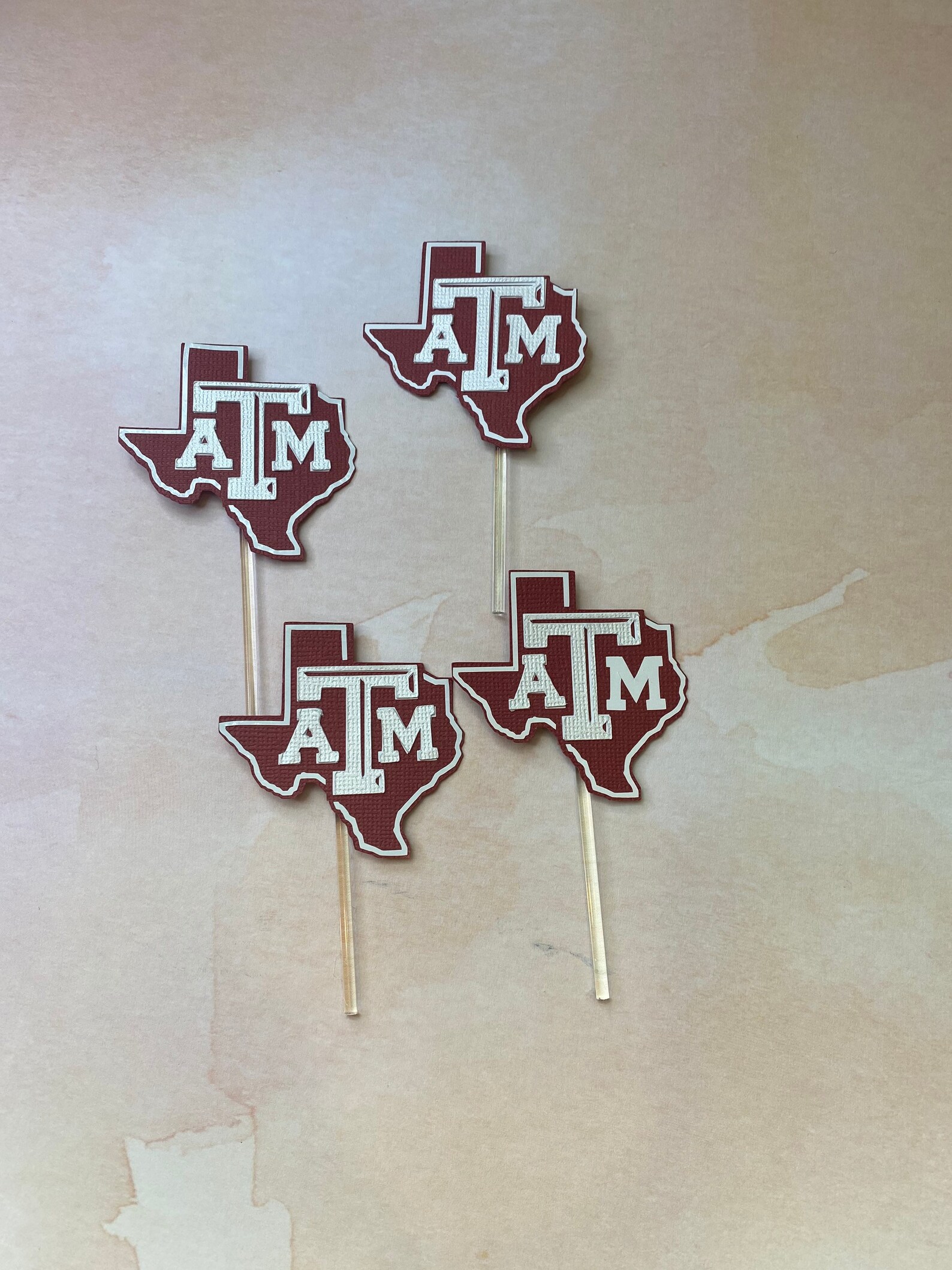 Texas Toppertexas Cake Texas Universitytexas - Etsy