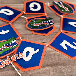 Florida Gators, Florida Gators Banner, Gators Banner, UF Garland ...