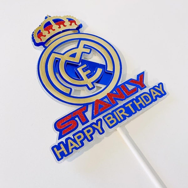 Real madrid topper - Etsy España