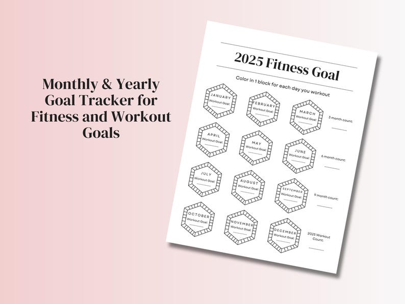 2025 Goal Setting Worksheet | SMART Goals Tracker (digital Download) - Etsy