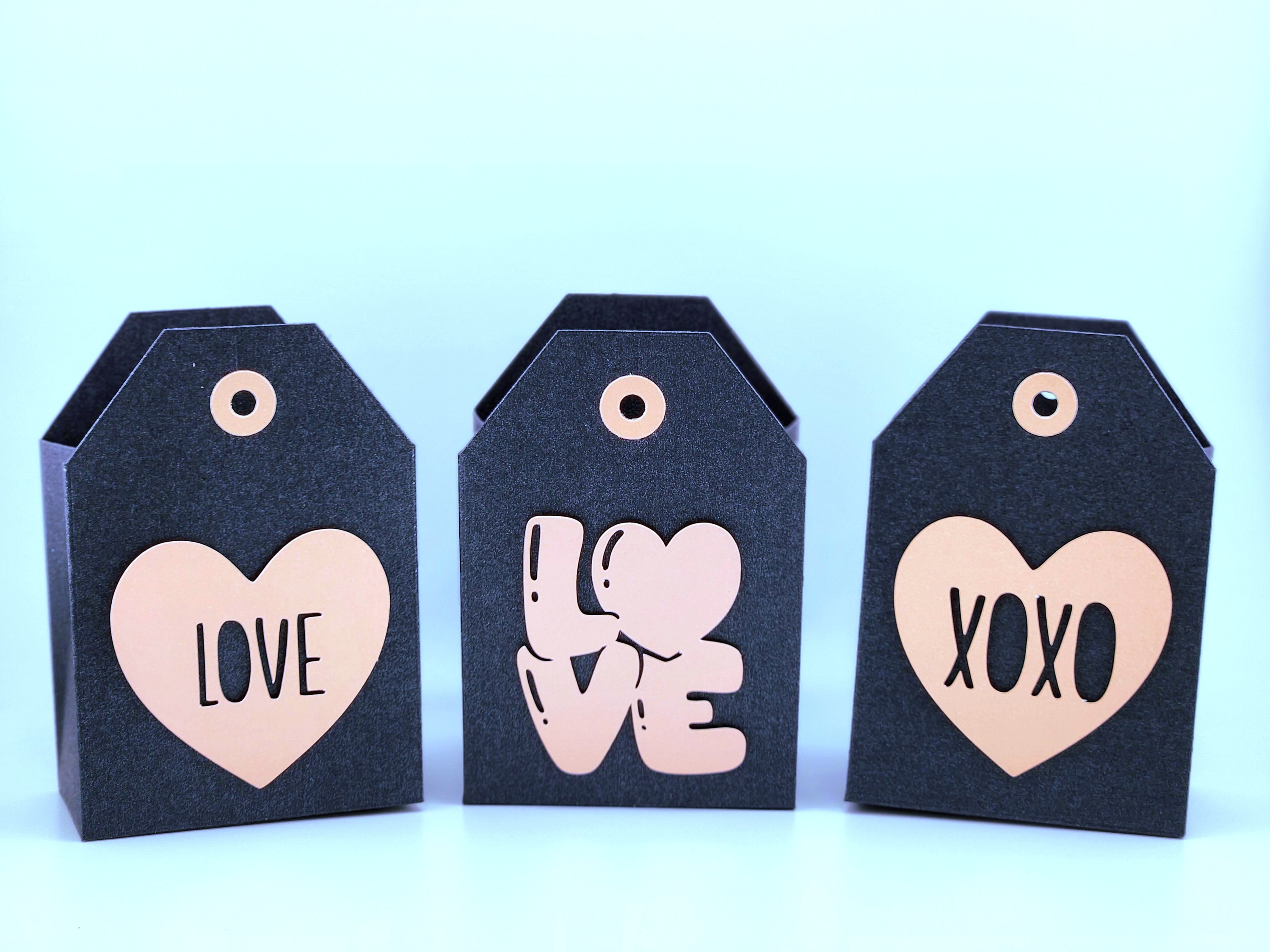 Valentine Goodie Bag Valentine's Day Candy Bag Valentine's Day Box ...