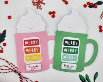 4 Christmas Gift Card Holders Holiday Gift Card Holders - Etsy