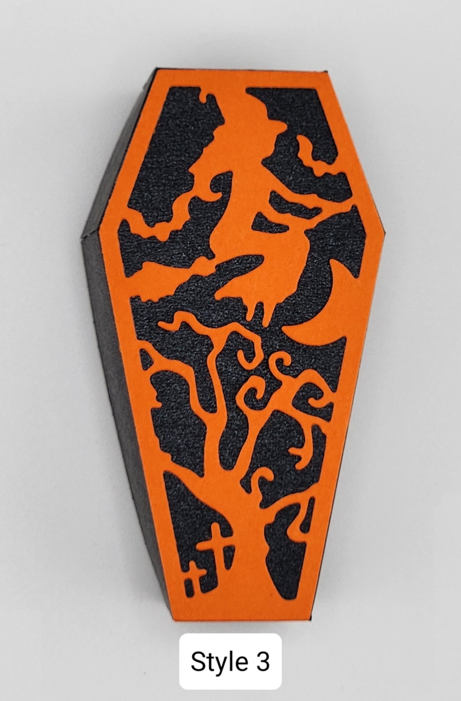 4 Halloween Coffin Treat Boxes, Halloween Coffin Candy Boxes, Coffin ...