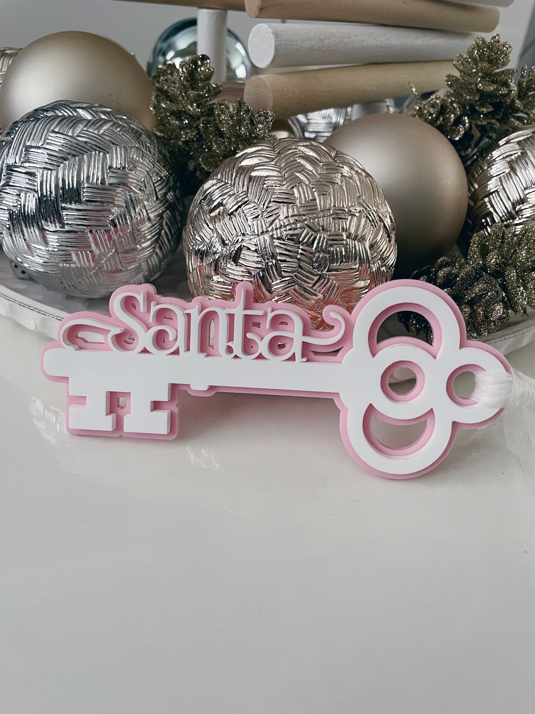 Layered Santa Key Christmas Prop - Etsy