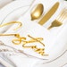 LARGE Custom Name Place Setting Names for Wedding Party, Formal Dinner ...