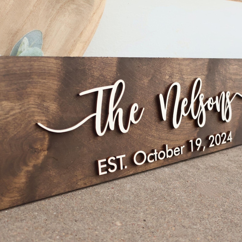 Established Sign - Etsy