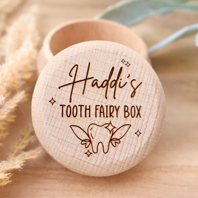 Baby Tooth Keepsake Box - Etsy
