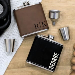 Personalized Hip Flask, Best Man Flask, Groomsmen Gift, Groomsmen ...