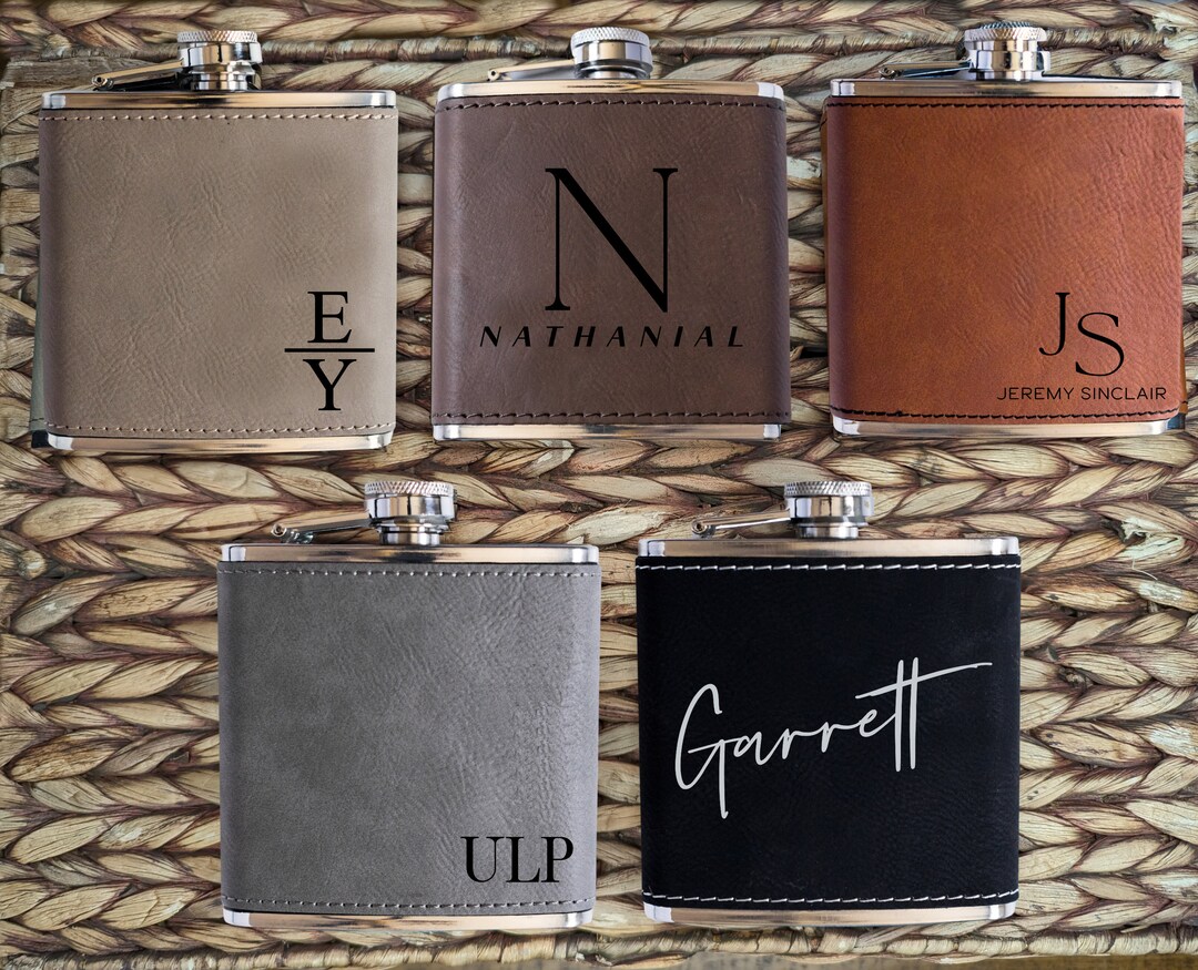 Personalized Hip Flask Best Man Flask Groomsmen Gift - Etsy