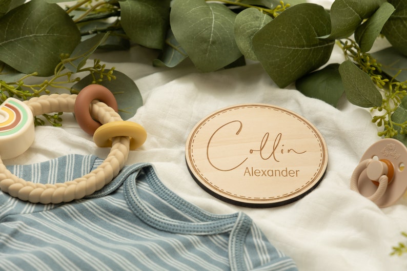 Newborn Announcement Sign Baby Hospital Door Hanger Newborn - Etsy