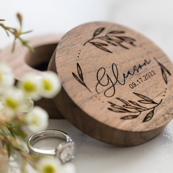 Personalized Ring Box - Etsy
