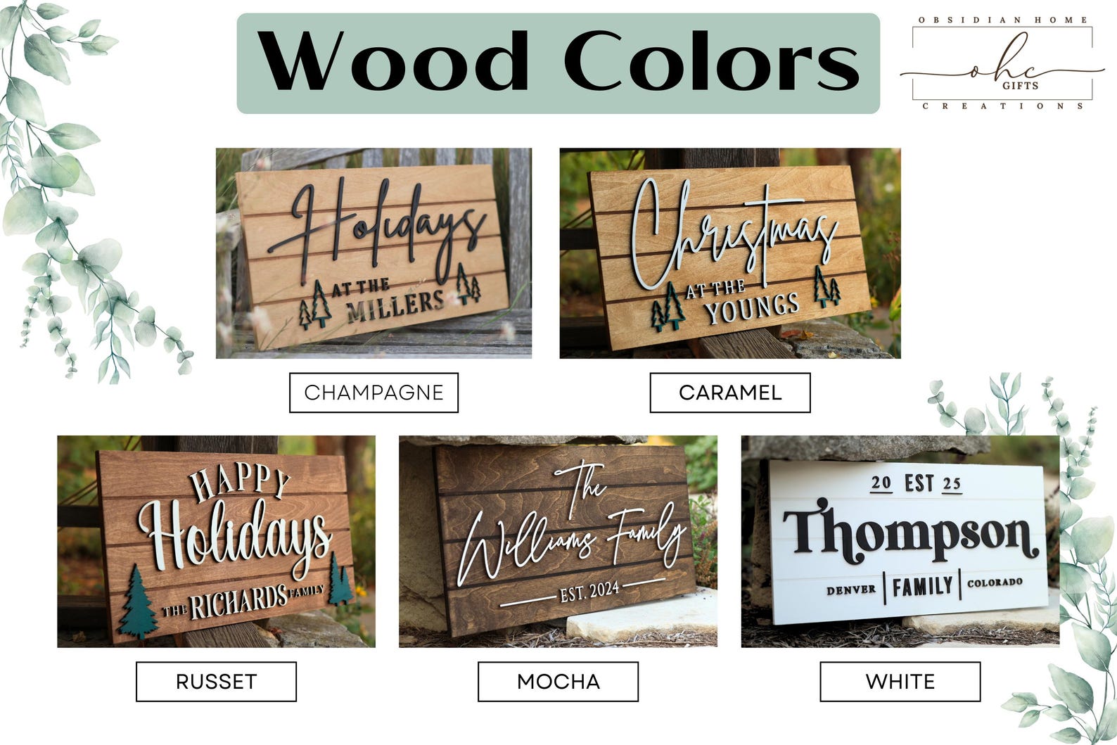 Christmas Sign, Merry Christmas Sign, Last Name Holiday Sign, Pallet ...