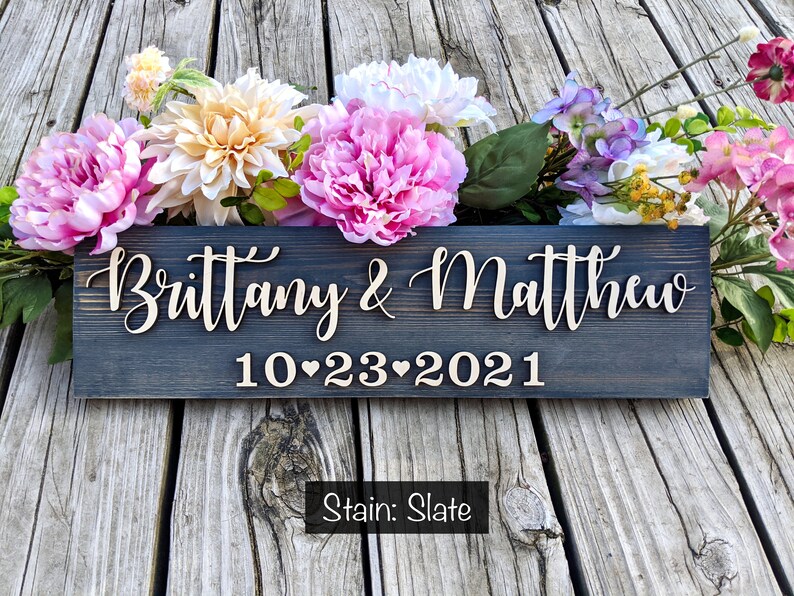 Engagement Announcement Sign Engagement Photo Save The Date Etsy
