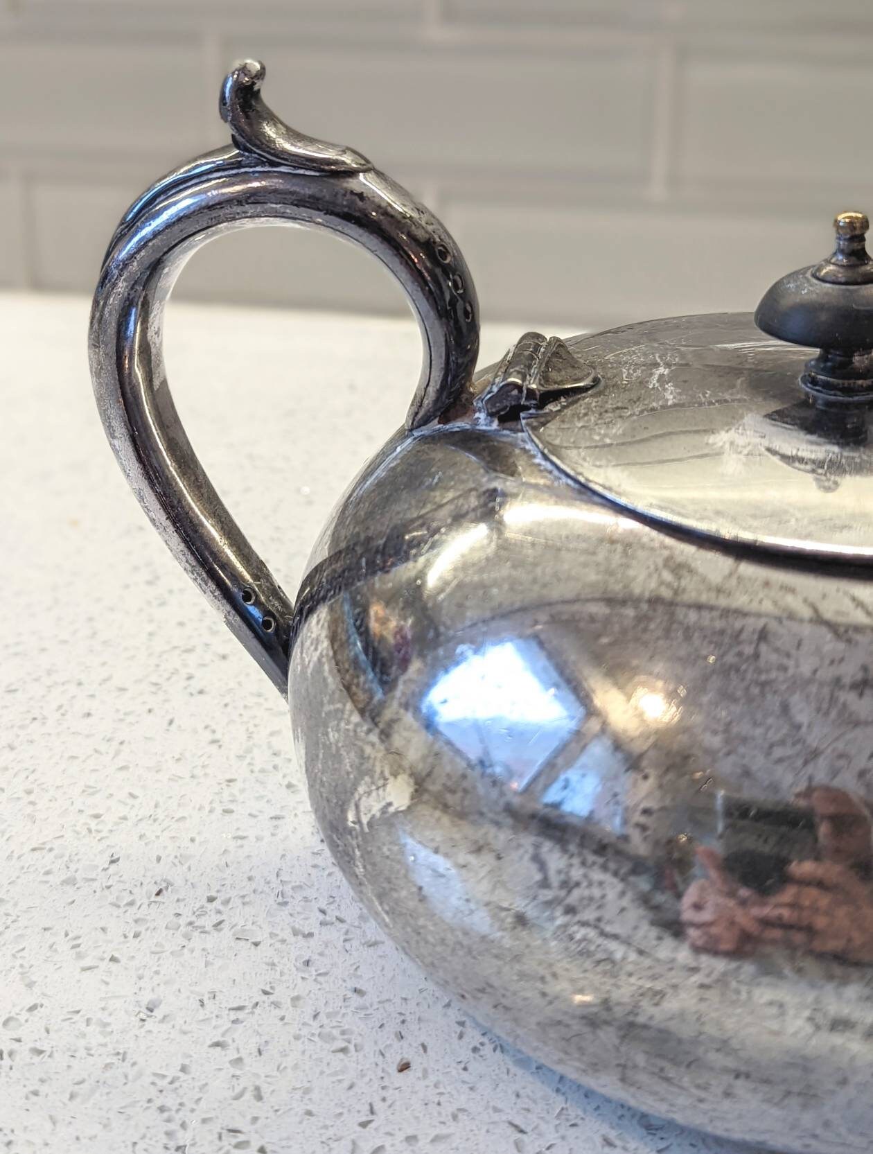 Vintage 32oz M & Co EPBM Teapot / Electroplated Britannia - Etsy