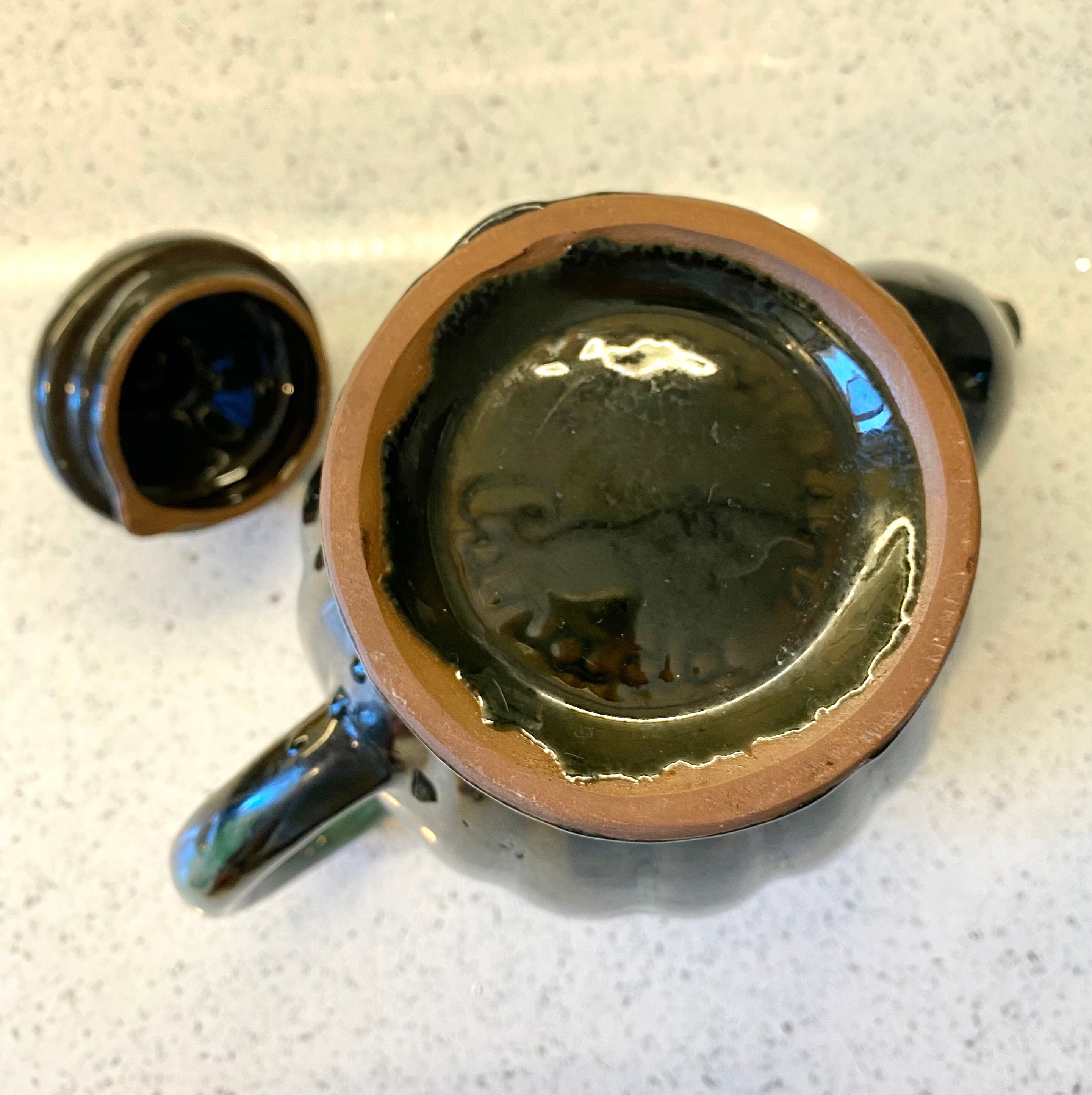 Canuck Pottery Teapot / Vintage Canuck Pottery / Canuck Pottery Tea Pot ...