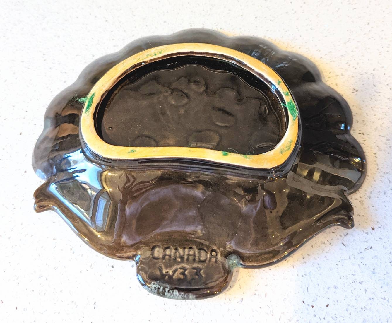 Vintage Wyatt Art Pottery W33 / Wyatt Art Pottery Shell Dish / - Etsy