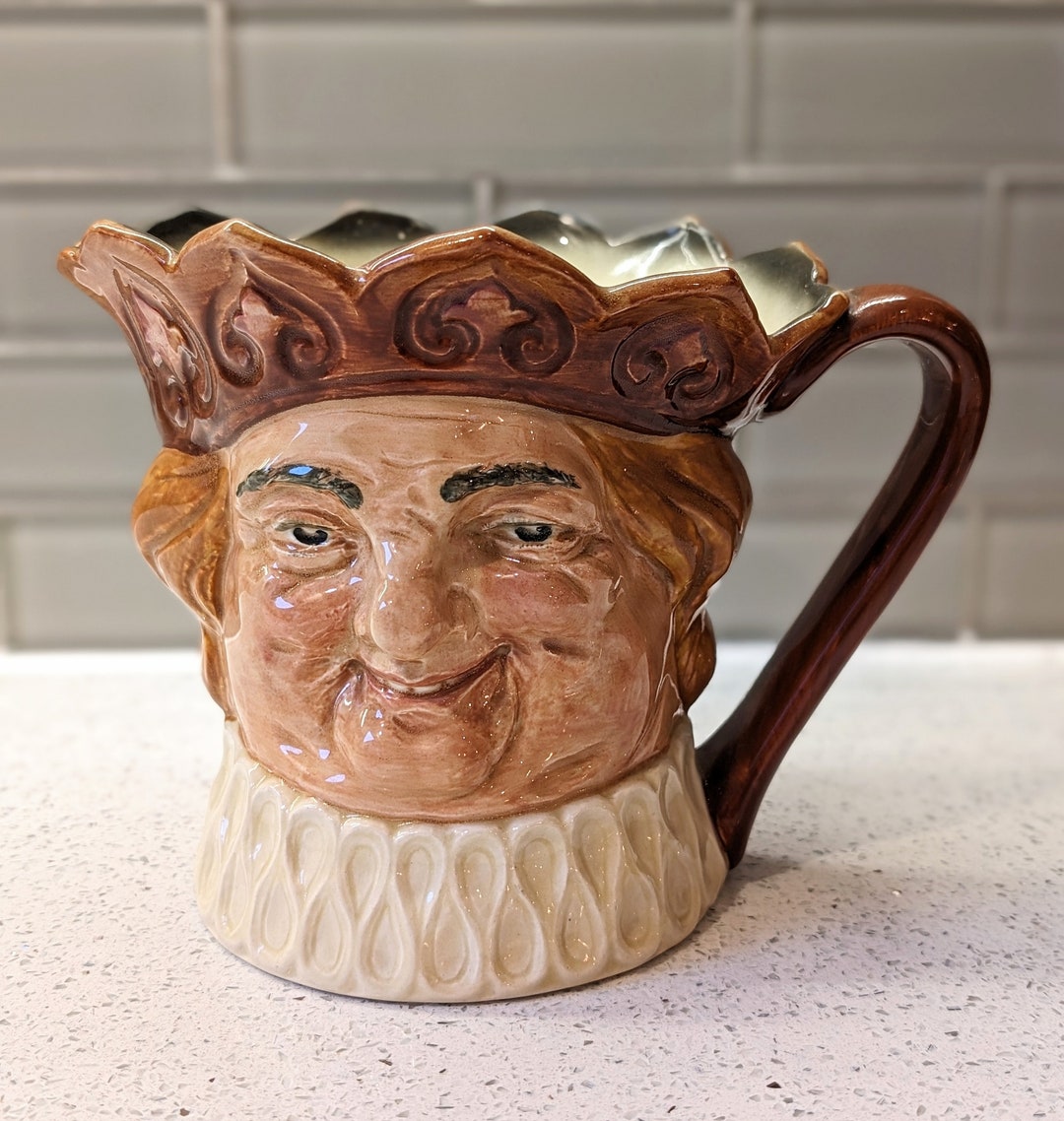 Vintage Royal Doulton Toby Mug Old King Cole / Vintage Old King Cole ...