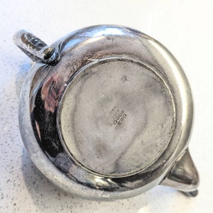 Vintage 32oz M & Co EPBM Teapot / Electroplated Britannia Metal Silver ...