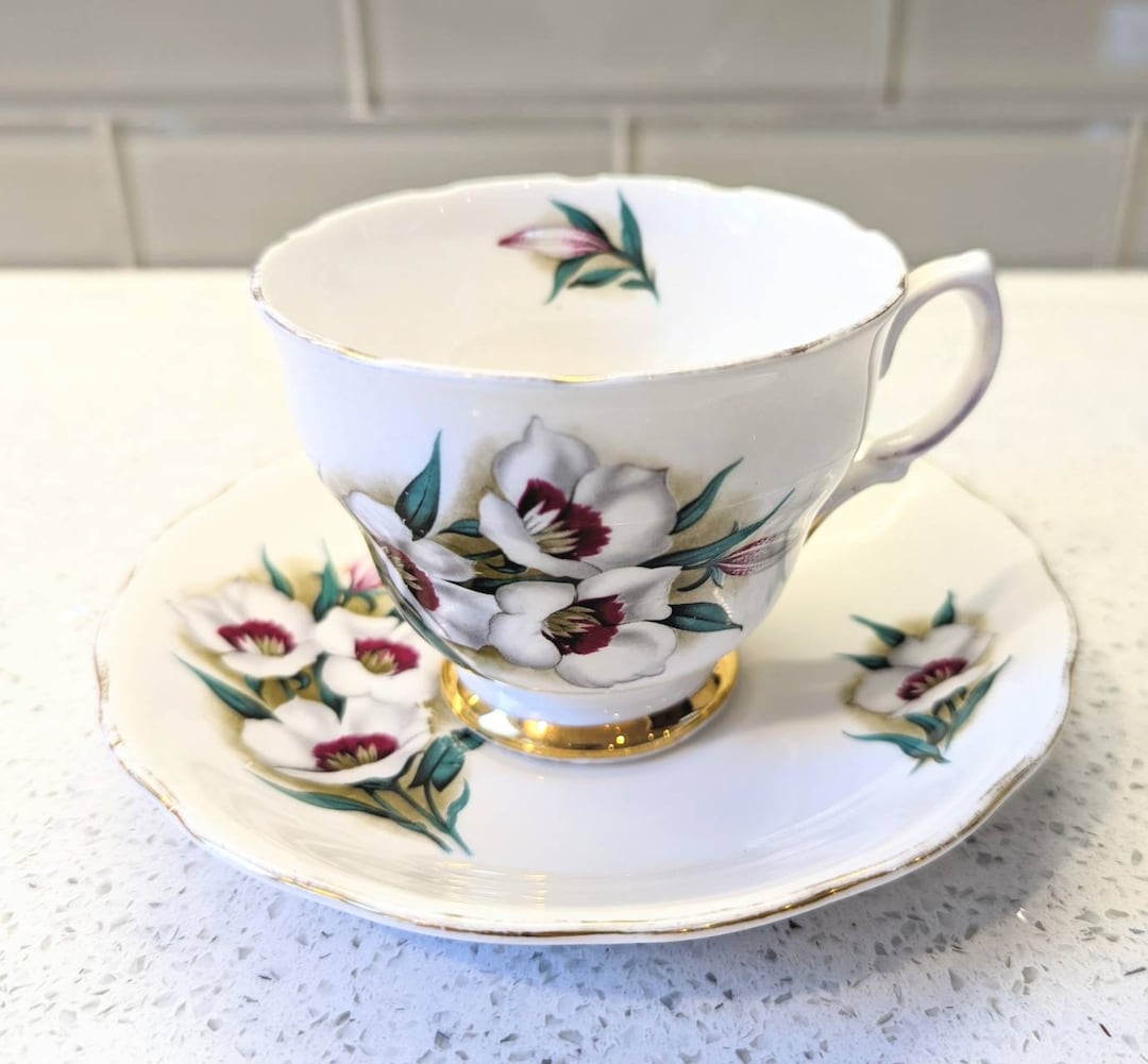 Vintage Colclough Teacup and Saucer / Colclough Tea Cup / Vintage ...