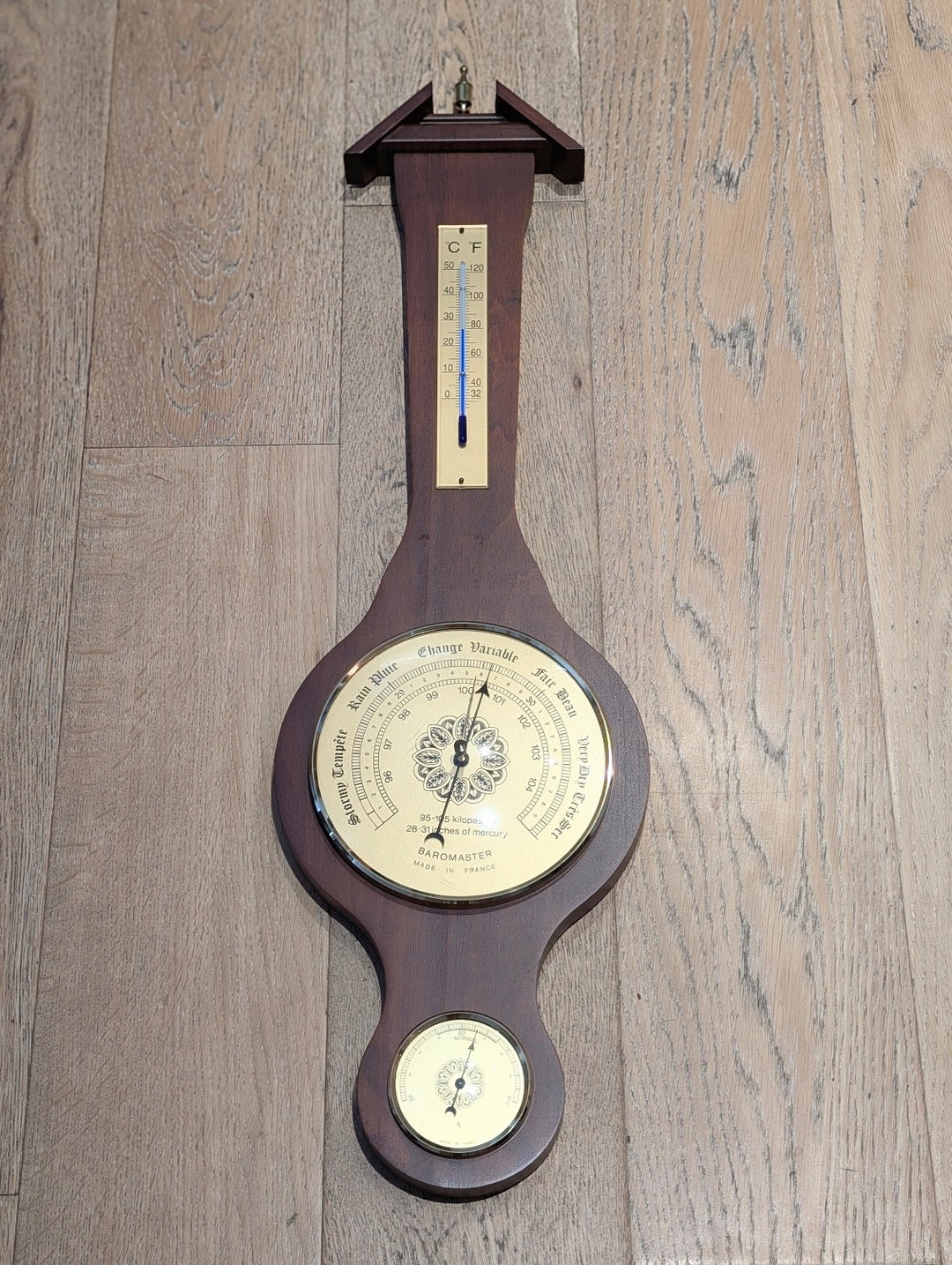 Vintage Precision Thermometer, Barometer and Hydrometer / Made in ...