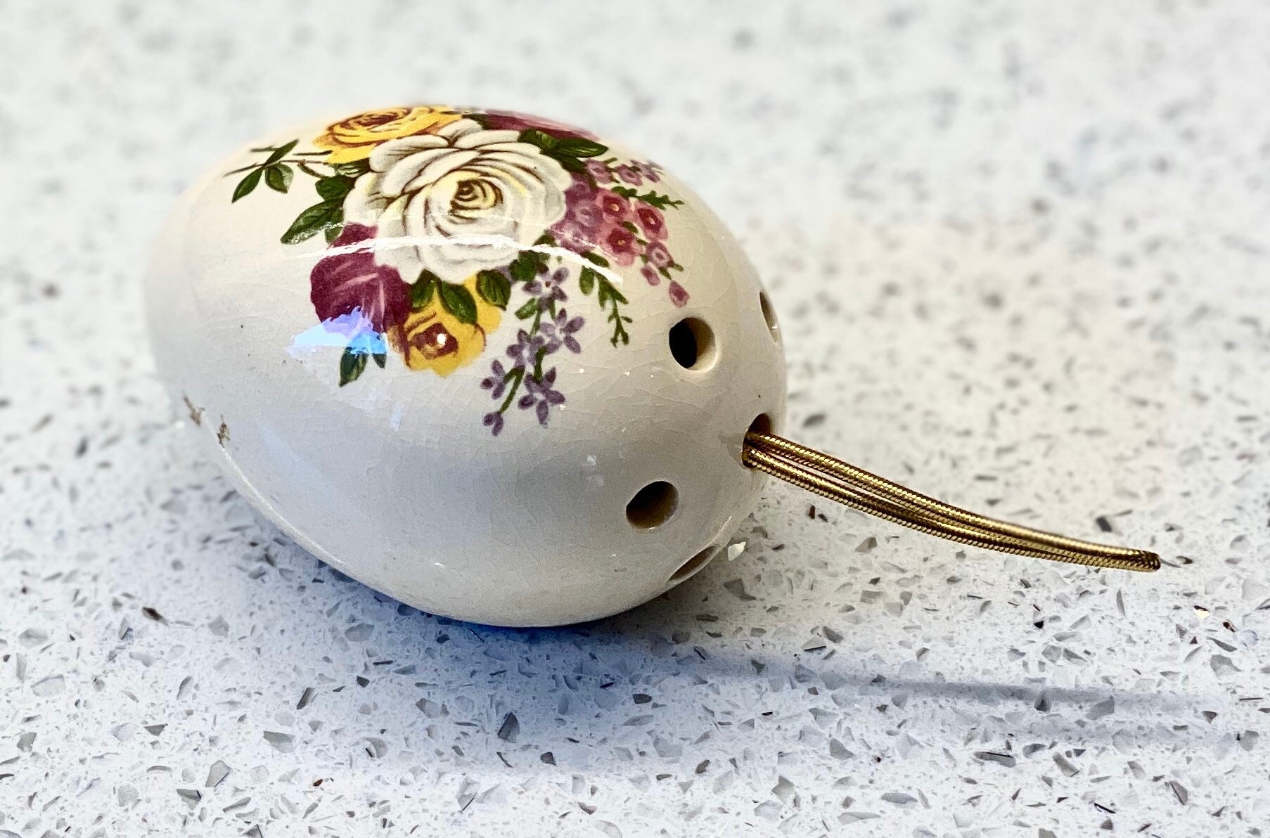 Vintage Antique Egg-sized Potpourri Pomander / Vintage Lownds - Etsy