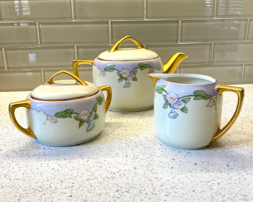 Vintage M Z Austria Tea Set / Vintage M Z Austria Fine China Teapot ...