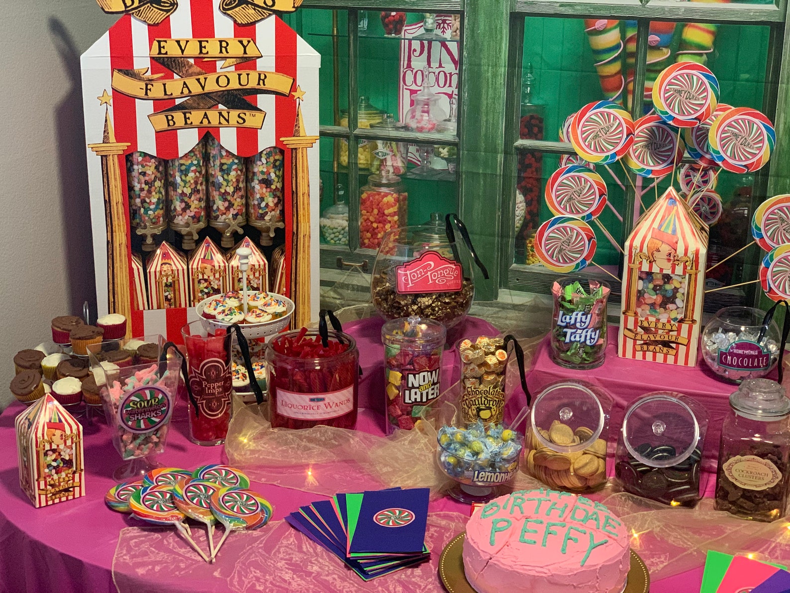 Honeydukes Candy Buffet Labels | Etsy