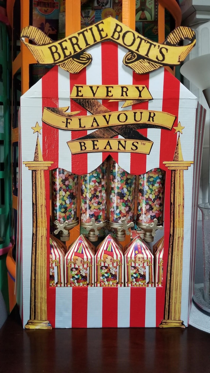 Bertie Botts Every Flavor Bean Display | Etsy