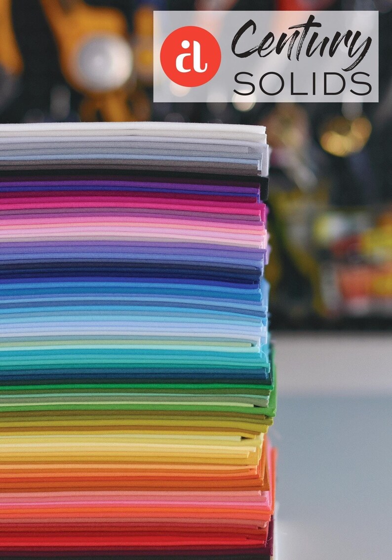 20 FQ Assorted Colors Fat Quarters Century Solids Andover - Etsy