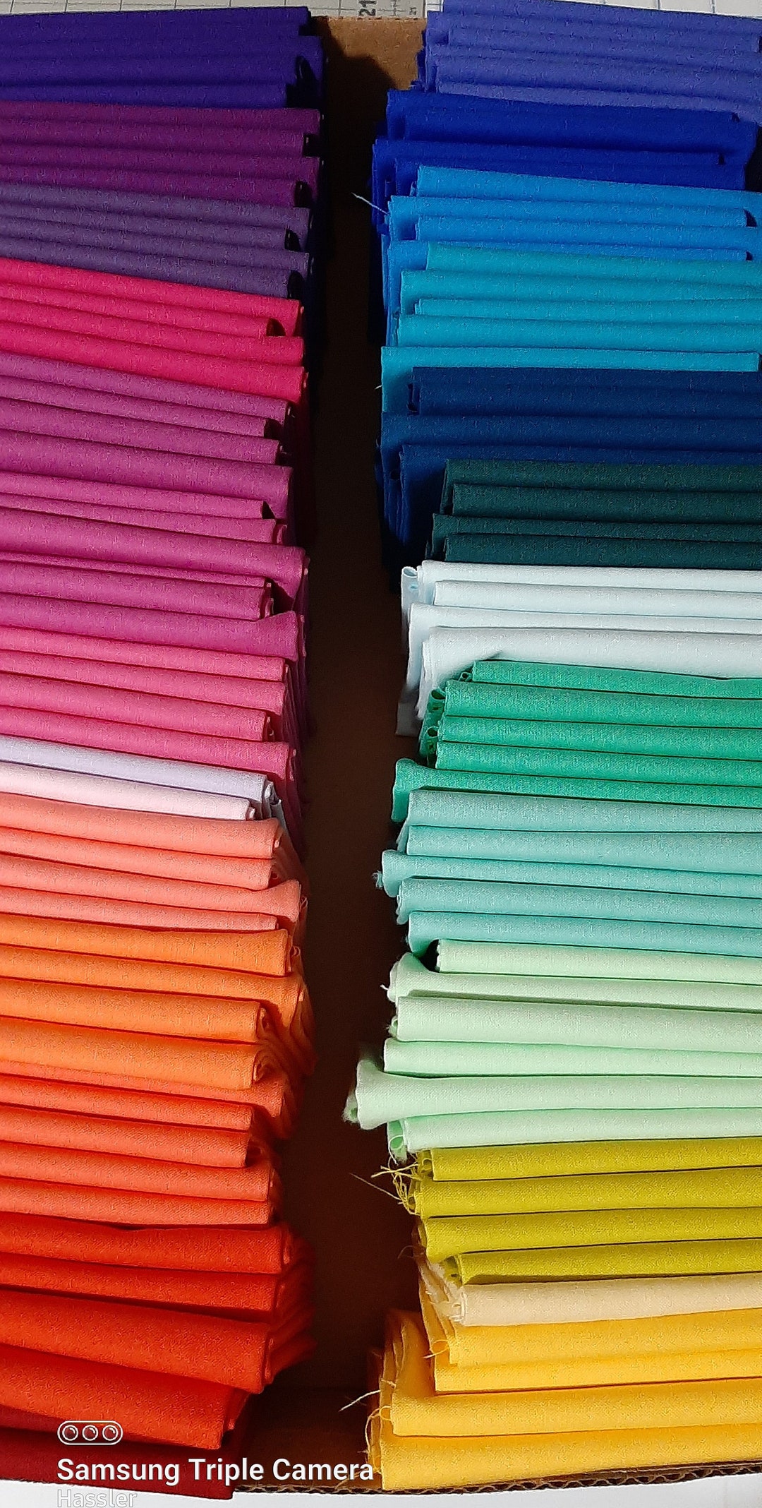 20 FQ Assorted Colors Fat Quarters Solids Quilt Fabric 100% Cotton - Etsy