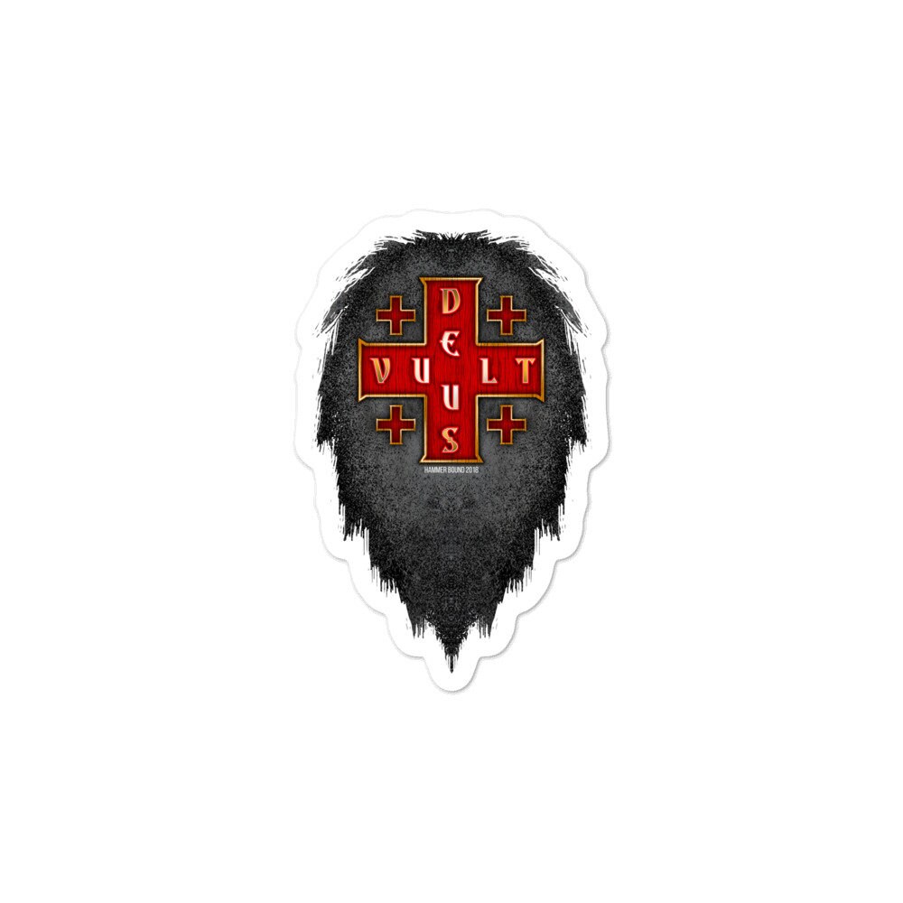 Deus Vult Sticker - Etsy