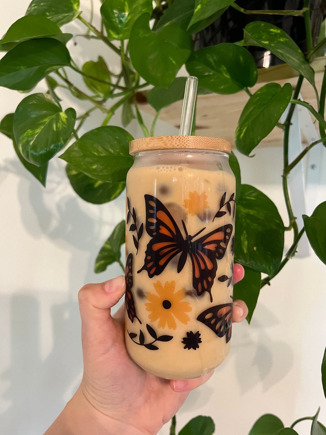 Monarch Butterfly Cup | Butterfly Cup | Butterfly Coffee Cup - Etsy