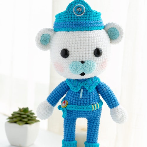Octonauts Crochet Pattern Bundle: Captain Barnacles Kwazii - Etsy