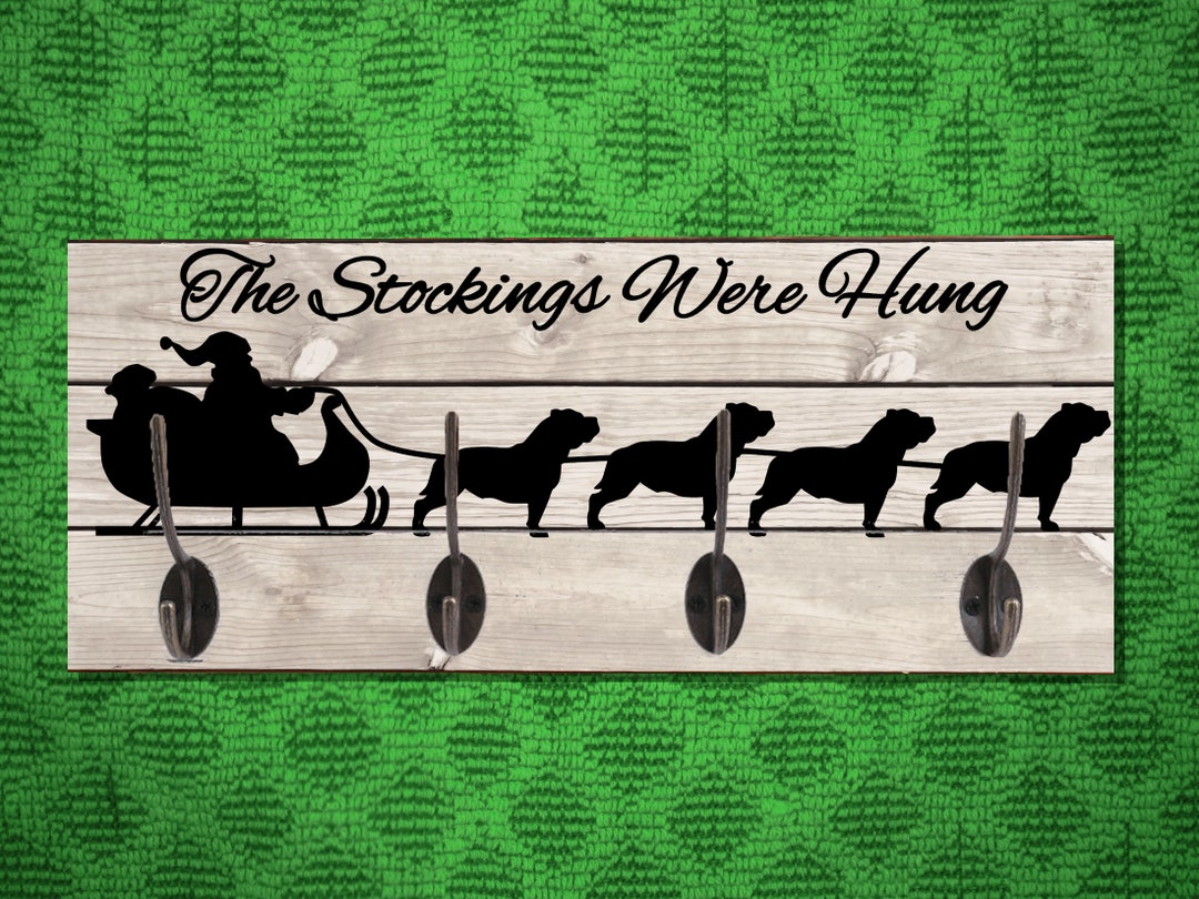 Christmas Pit Bull / American Bully SVG - Etsy