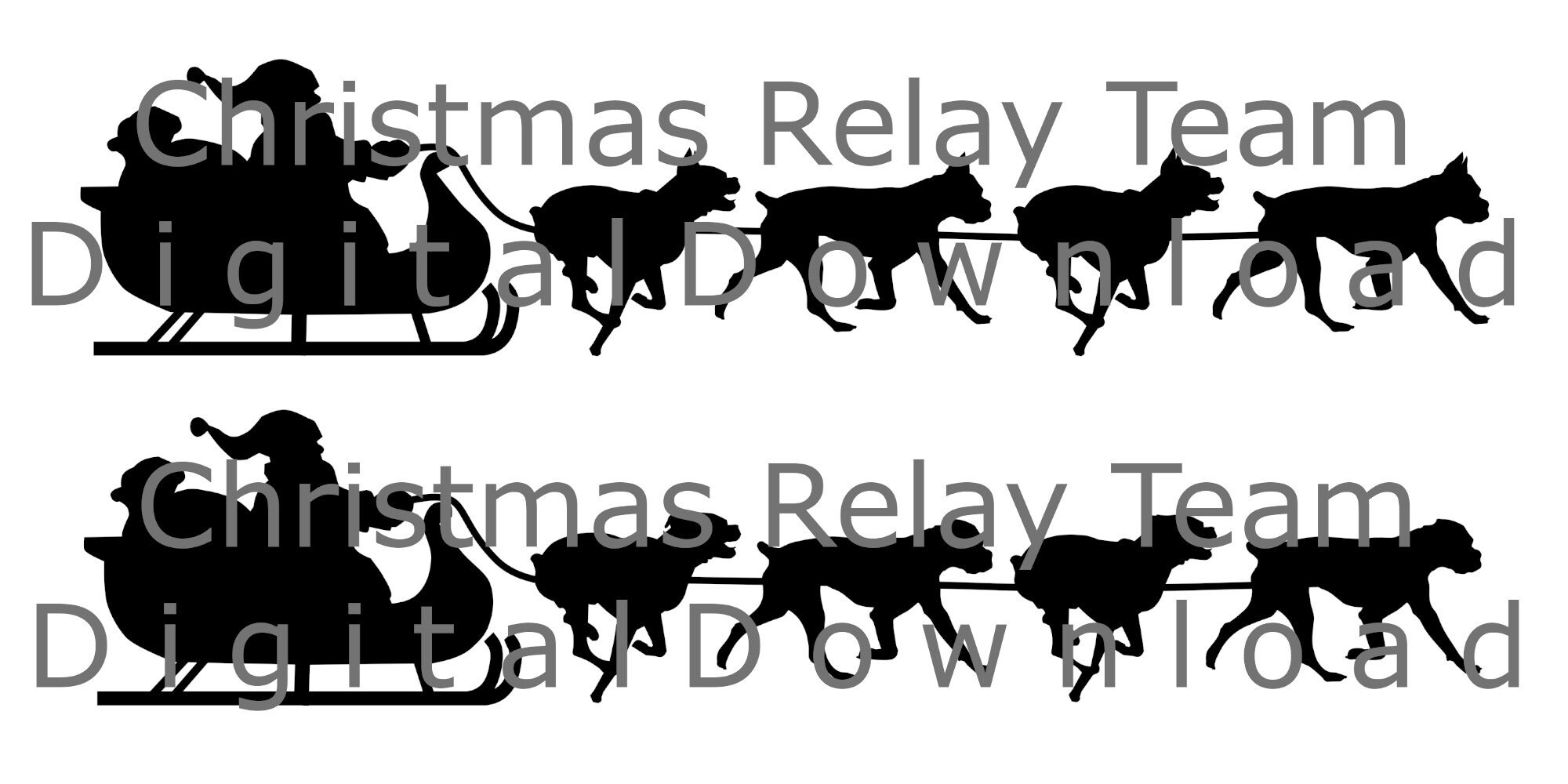 Christmas Boxers SVG - Etsy