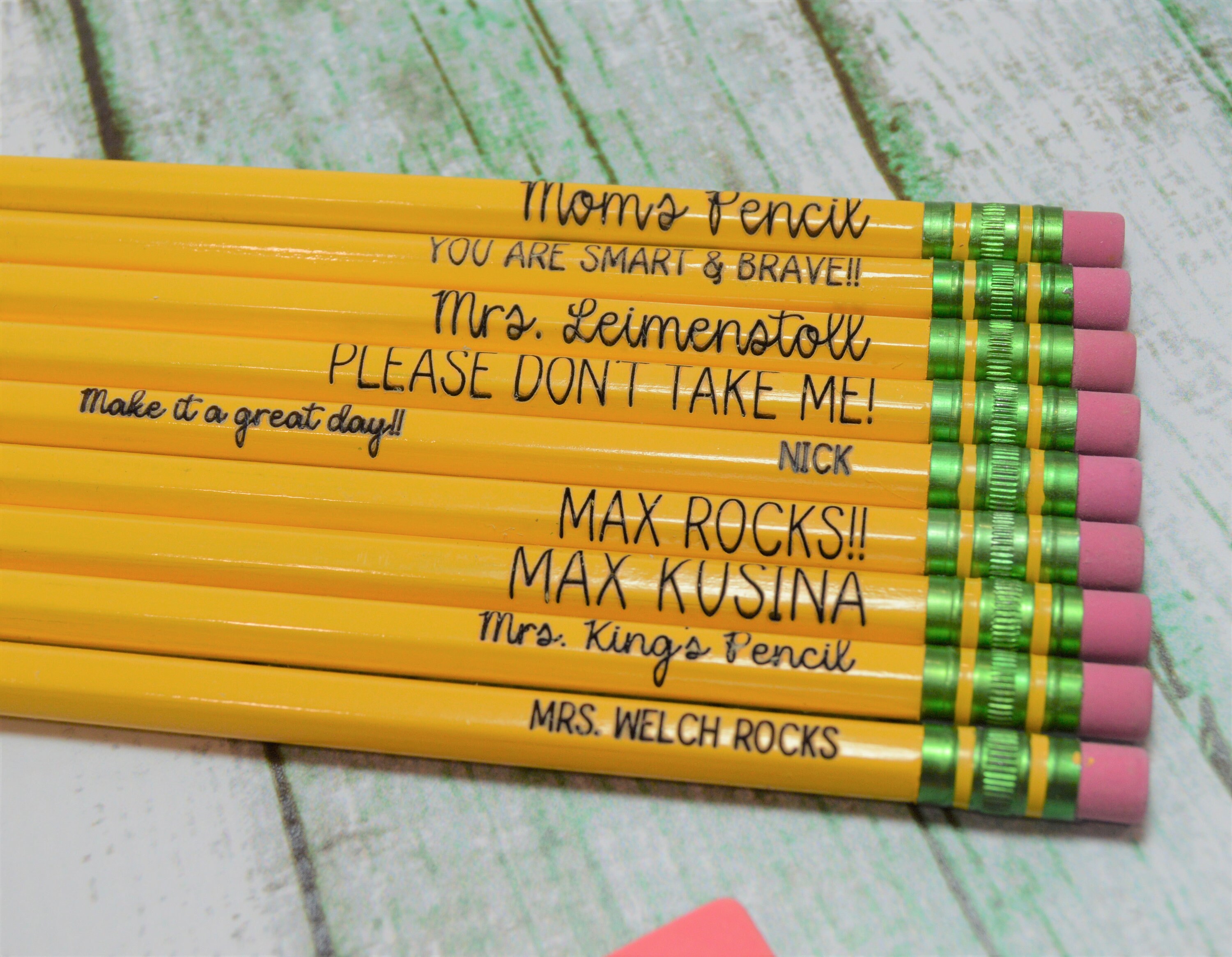 Personalized Pencil Back to School Gift School Supply | Etsy