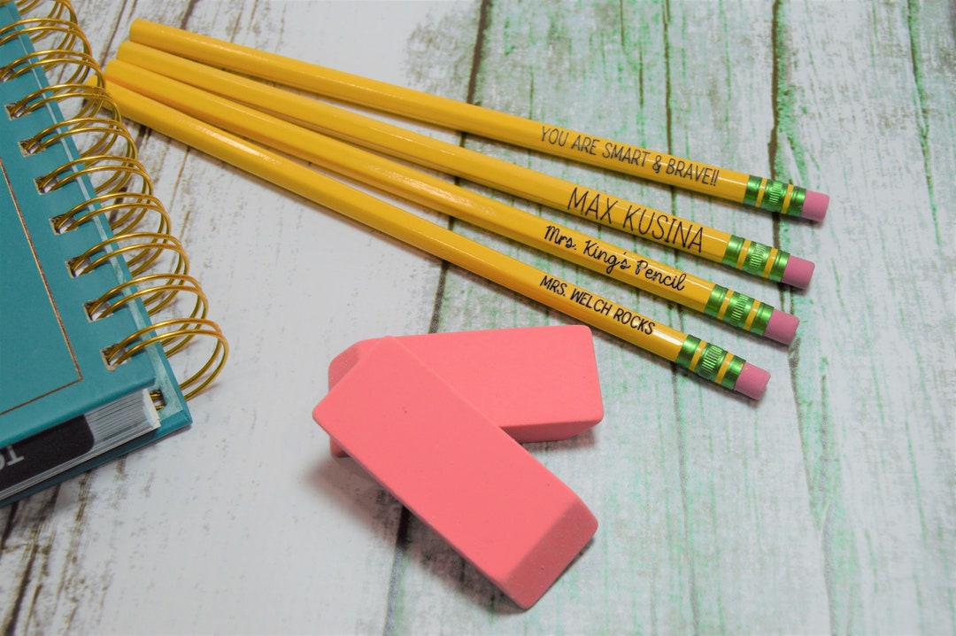 Personalized Pencil, Back to School Gift, School Supply, Engraved ...