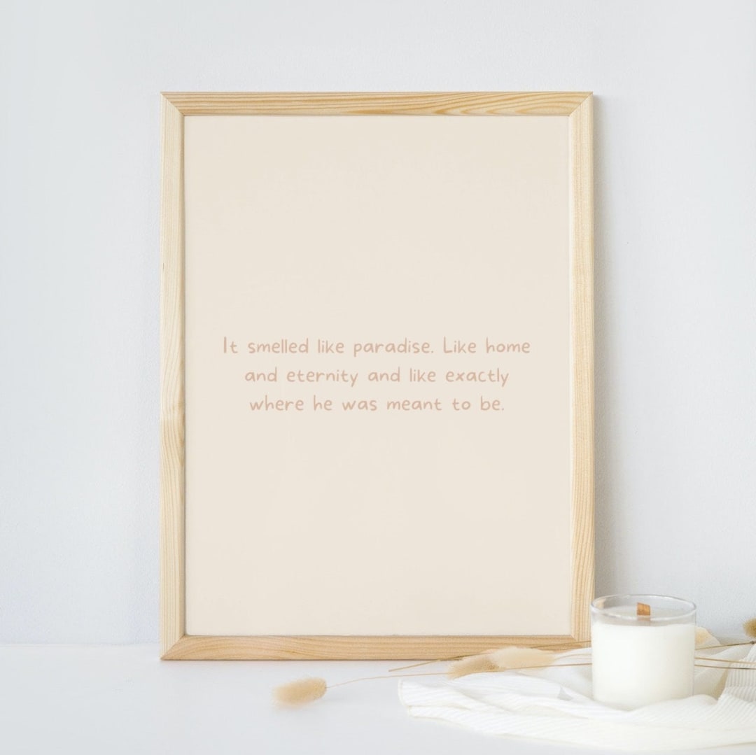 Crescent City Quote Print House of Sky and Breath Merch Starborn Bryce ...