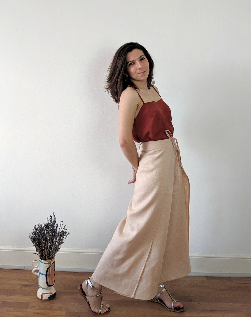 Wrap Trousers PDF Sewing Pattern Mirage - Etsy