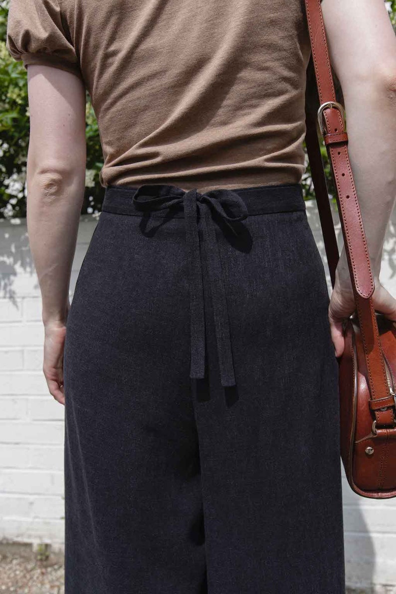 Wrap Trousers PDF Sewing Pattern Mirage - Etsy