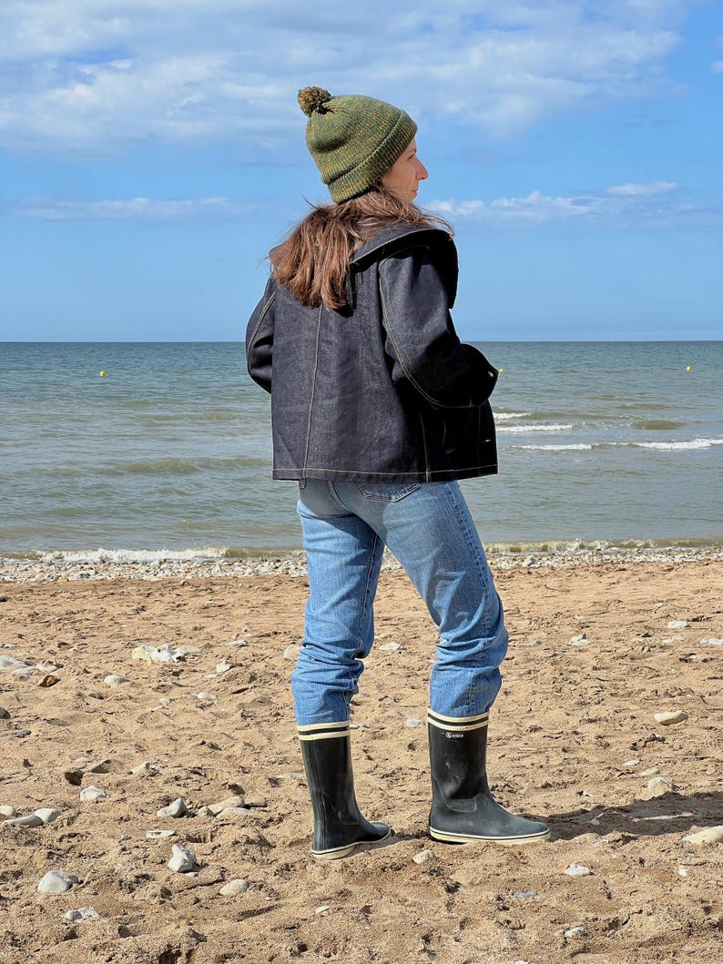 Denim Shore Jacket - PDF Sewing Pattern - Villers - Etsy