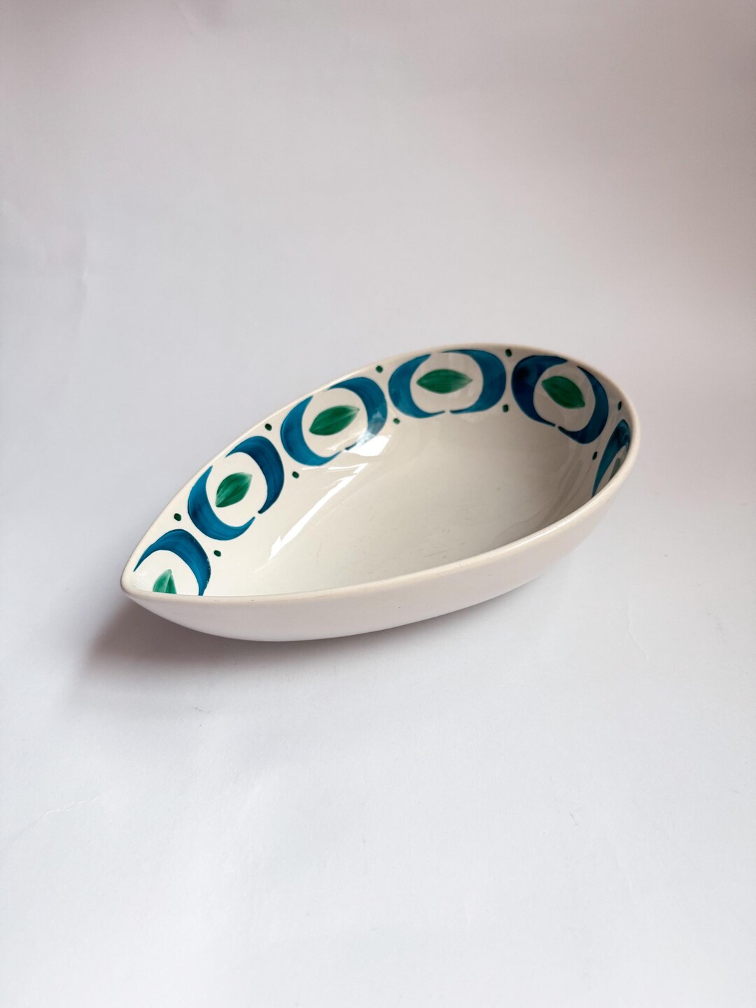 Gustavsberg Blå Råge (blue Rye) Serving Plate / Salad Plate by Stig ...