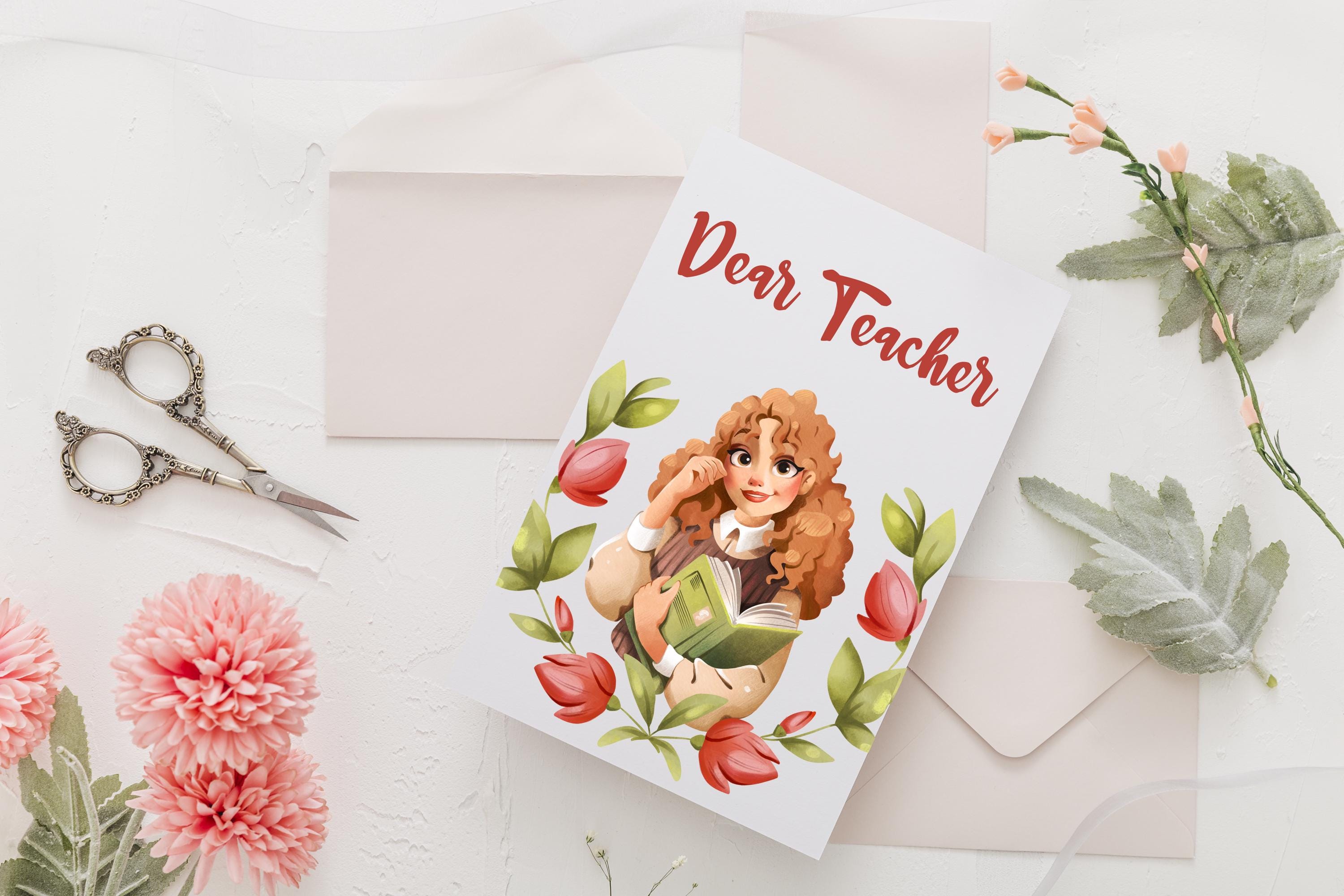 Teacher Watercolor Clipart Bundle - Books PNG, Back to School Teaching ...