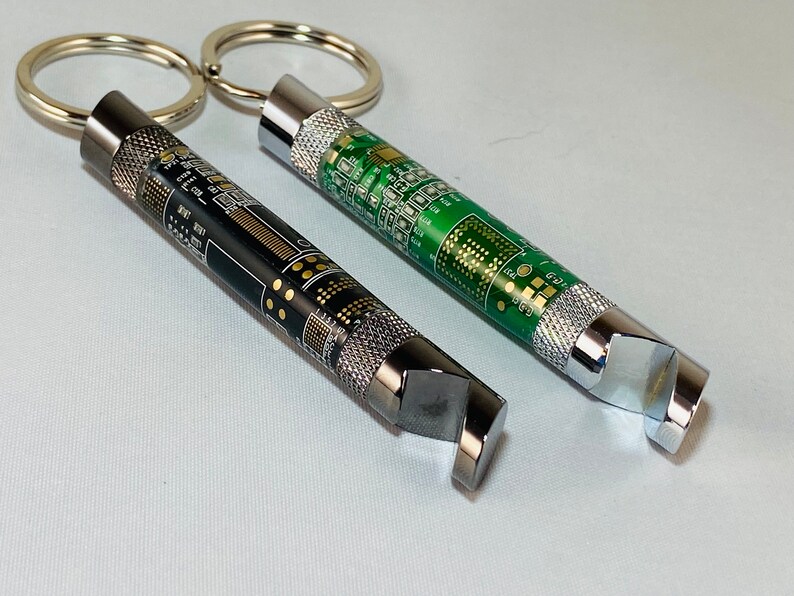 Computer Circuit Board Key Chain Bottle Opener - Etsy