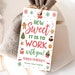 Christmas Coworker Gift Tags, How Sweet It is to Work With You ...