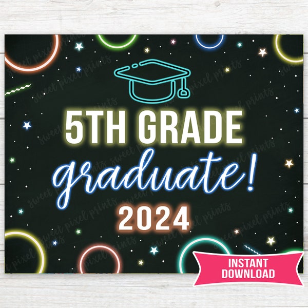 5th Grade Graduation Yard Sign - Etsy