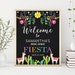 Fiesta Welcome Sign EDITABLE Fiesta Bridal Shower Mexican Bridal Shower ...